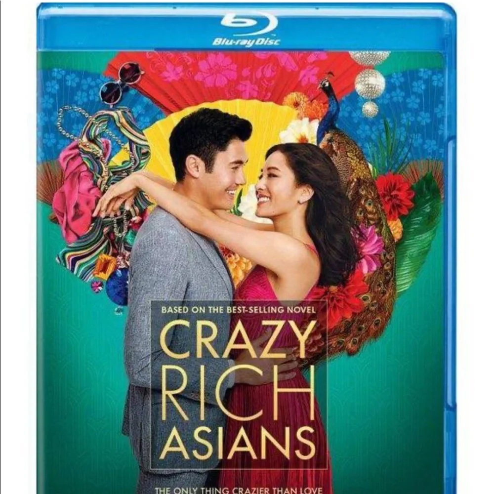Other | Crazy Rich Asians Bluray Dvd Disc Movie W Sleeve Awkwafina ...